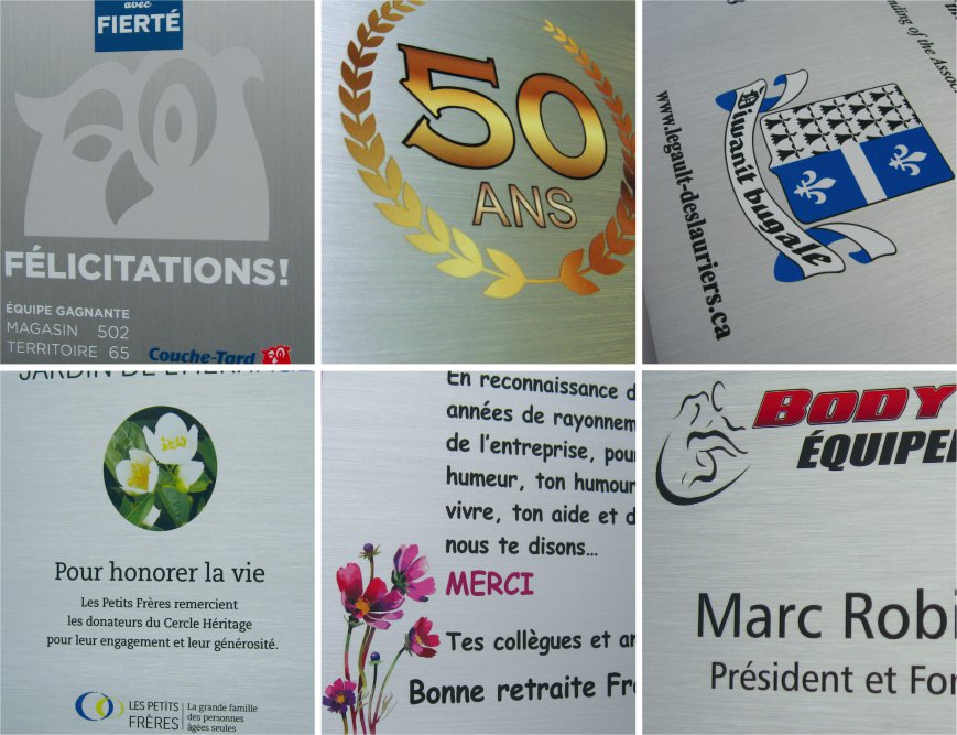 6 - Plaque de reconnaissance﻿ - Enseignes Dumas